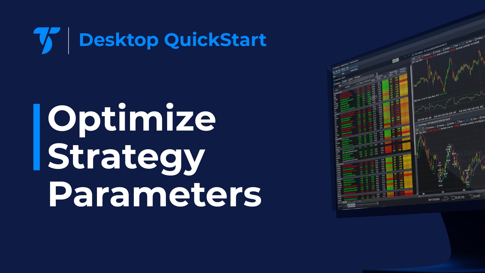 Optimize Strategy Parameters and Automate Execution | TradeStation Desktop