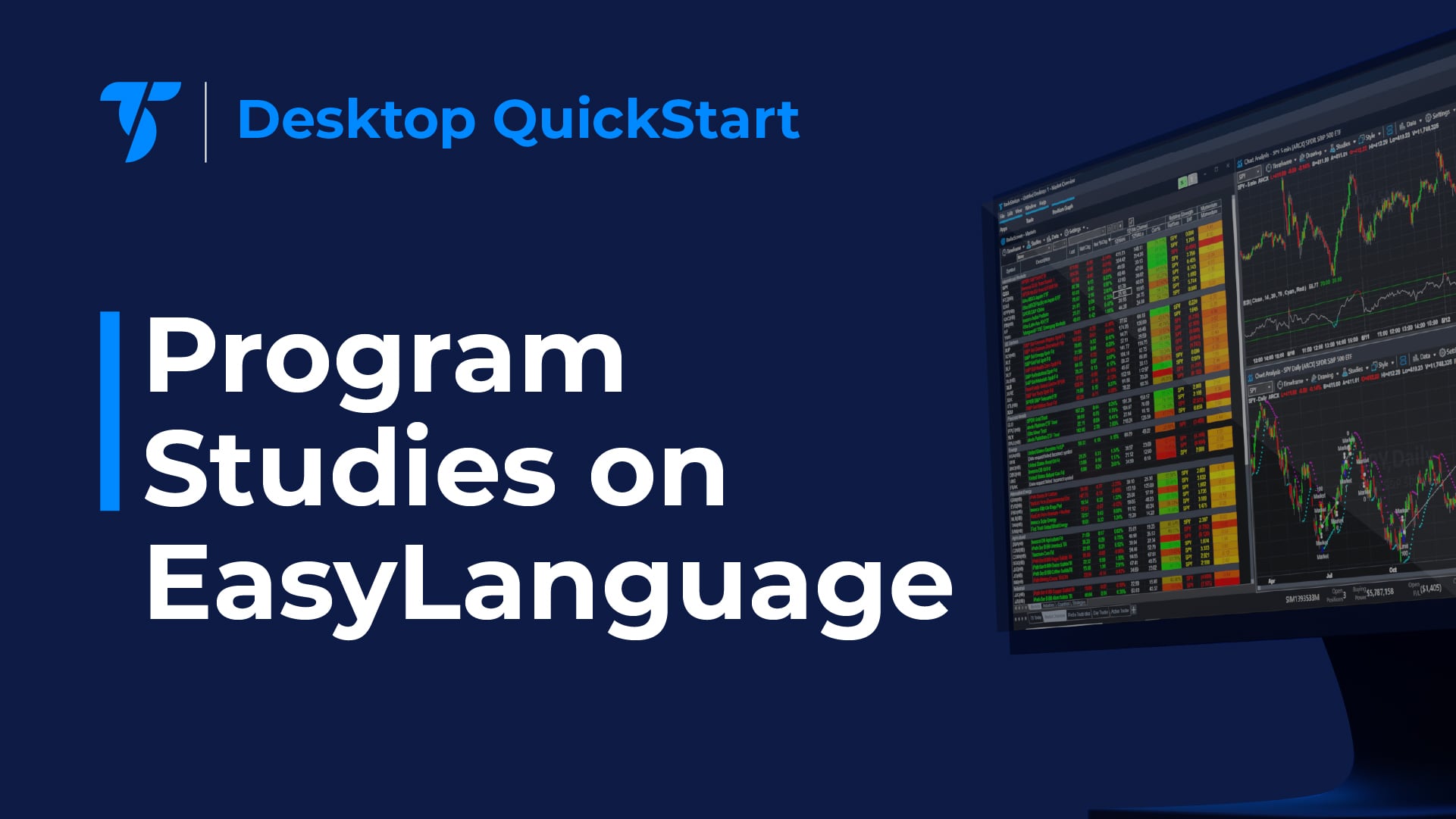 Create Custom Studies and Strategies Using EasyLanguage | TradeStation Desktop